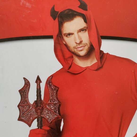 Other | New Halloween Devil Costume With Robe Belt Attached Tail ...